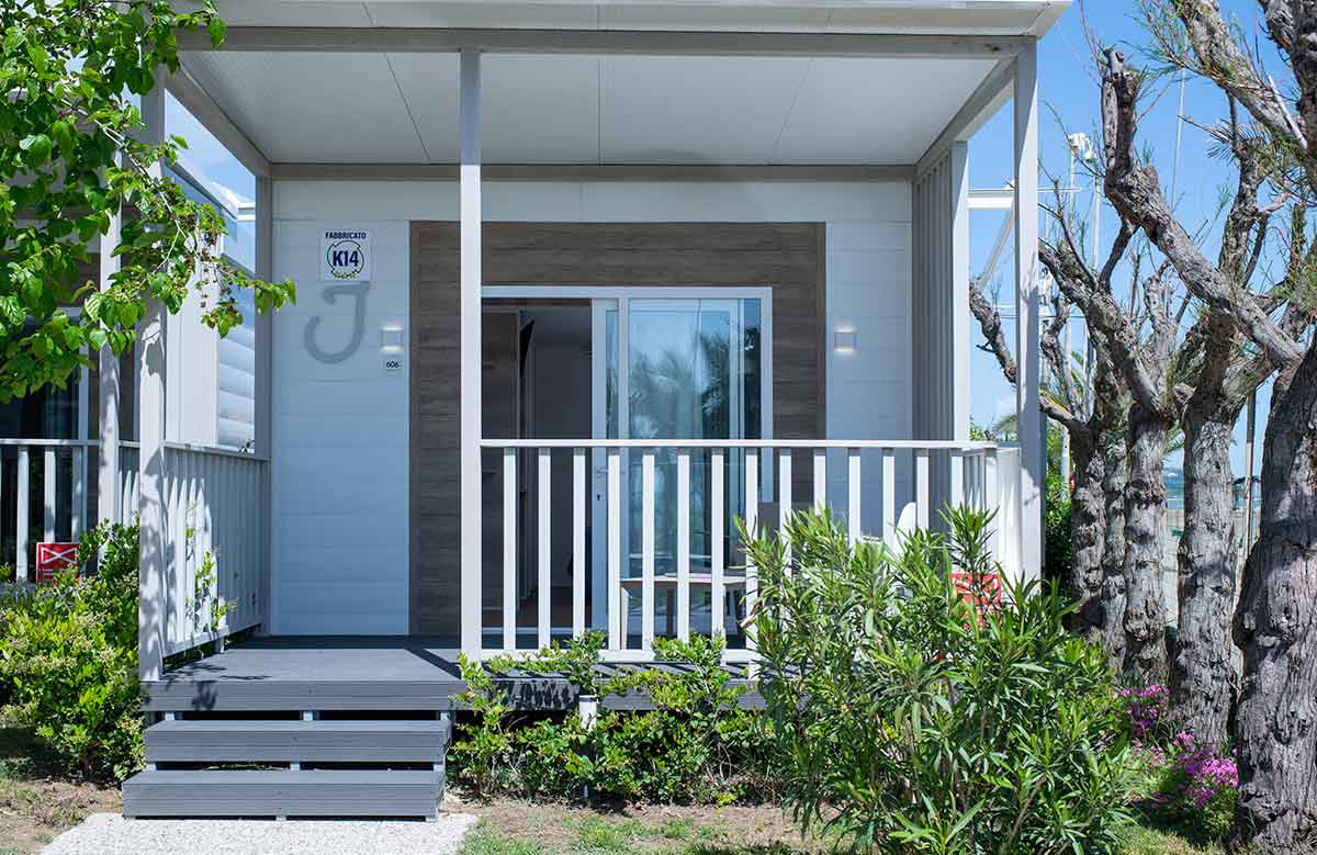 Mobile Room am Meer in den Marken - Camping Village Led Zeppelin